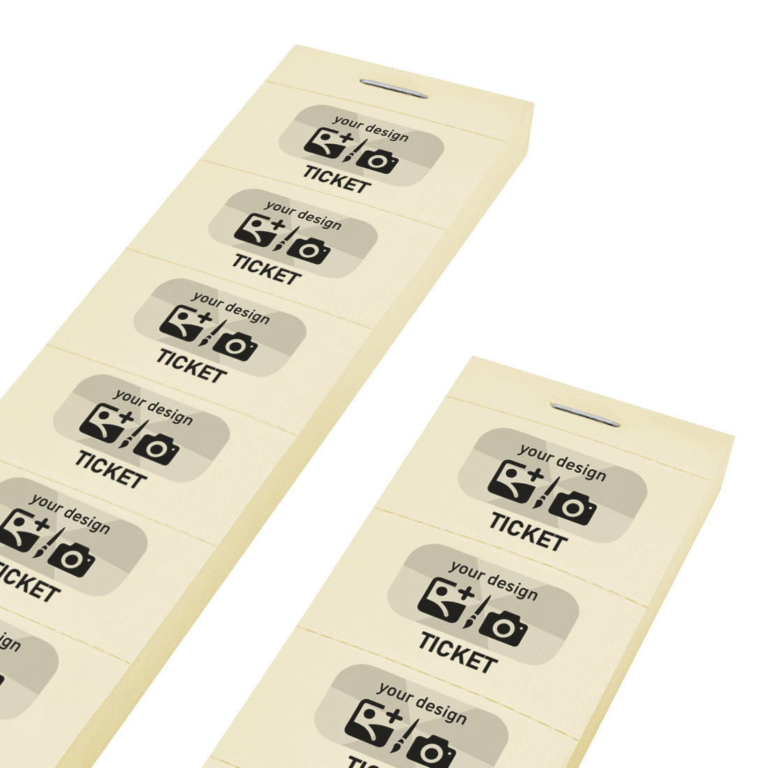 Custom-Printed Ticket Strips | Personalised Paper Tickets | CombiCraft ...