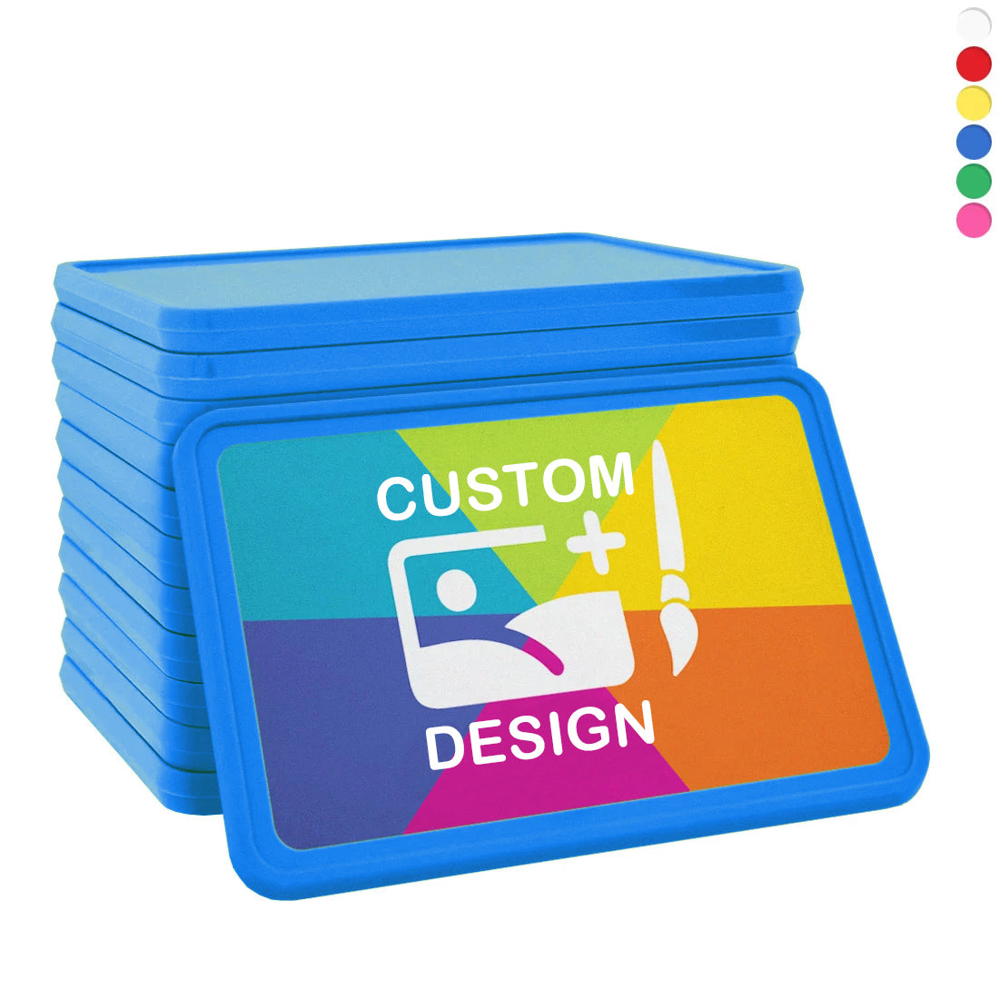 Customised Rectangular Plastic Tokens 50x35mm | Plastic Arcade Tokens ...