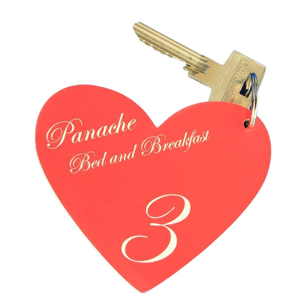 Personalized Acrylic Heart Key Tags | Durable, Stylish, and ...