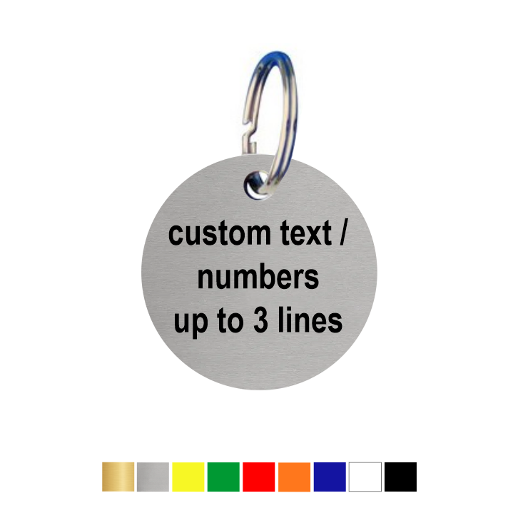 Plastic Key Tags with Engraving | Custom Key Rings | CombiCraft ...
