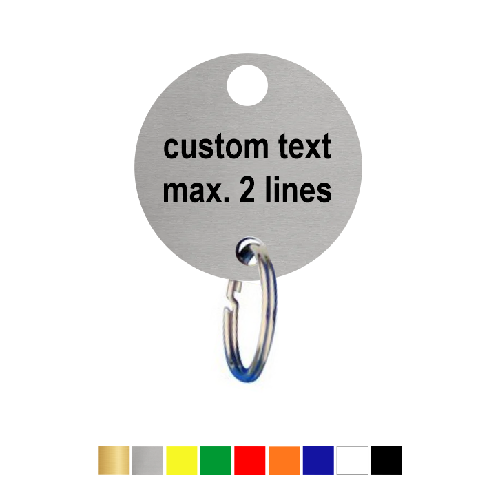 Plastic Key Tags with Engraving | Custom Key Rings | CombiCraft ...