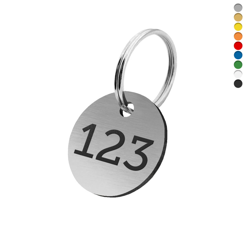 Key Tags with Custom Numbering | Numbered Key Rings | CombiCraft ...
