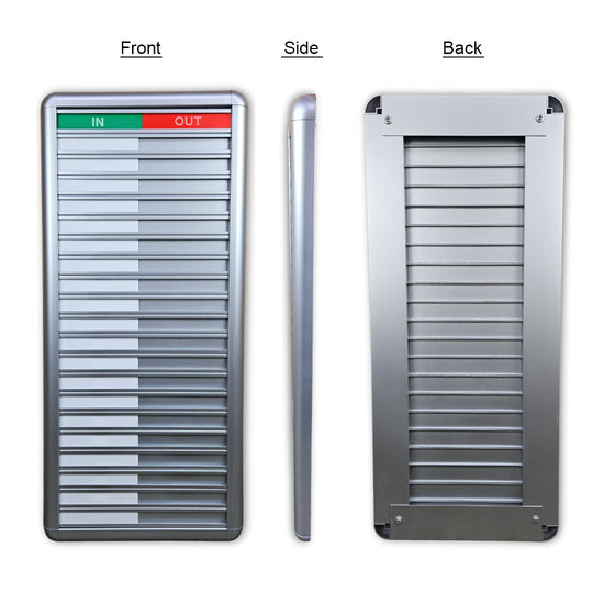 In Out Board | Office Attendance Boards 20-Names | CombiCraft Australia ...