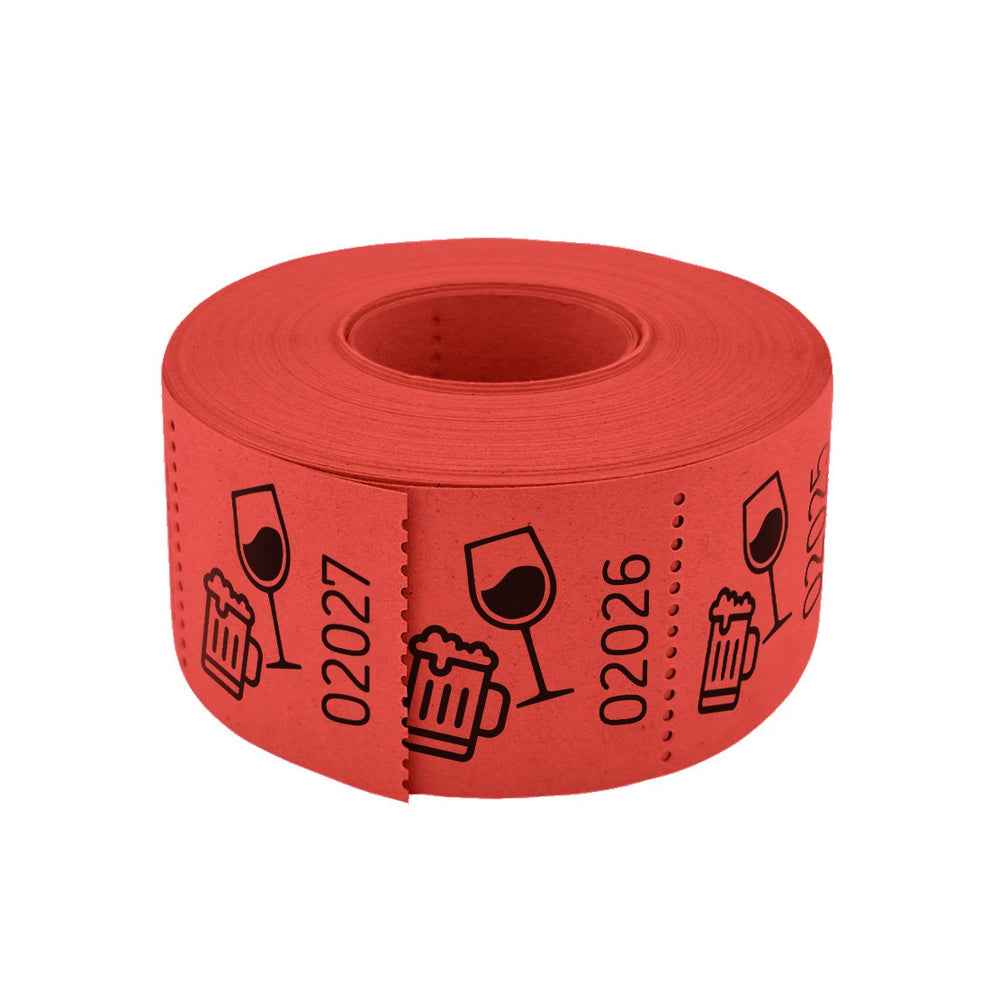 Roll Drink Tickets | Beer & Wine Drink Coupon | CombiCraft Australia ...