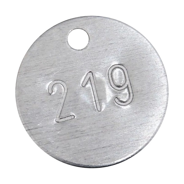 Aluminium Key Tags With Stamped Numbering |Numbered Metal Tags ...